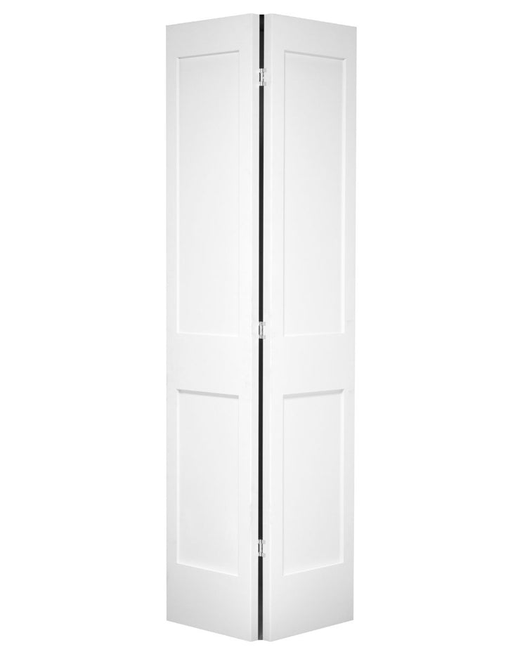 2 Panel Shaker Style Bifold Door (Primed) – Door to Door