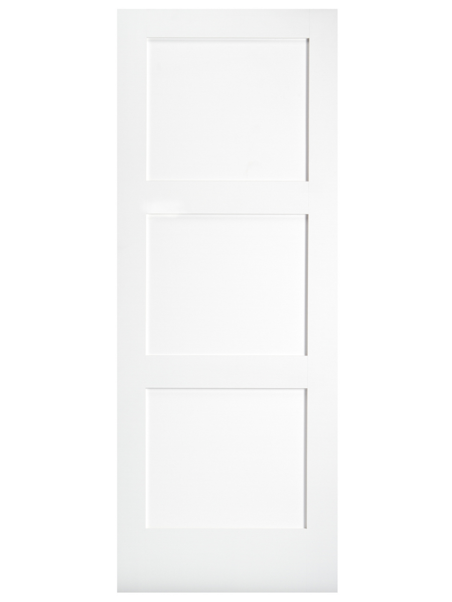 3 Panel Shaker Interior Door