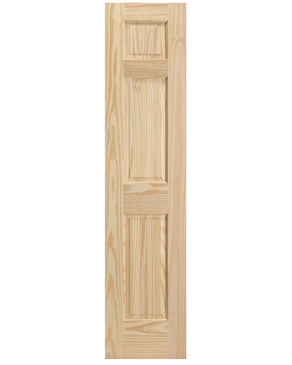 Raised Double Hip 6 Panel Pine Interior Door – Door to Door Co