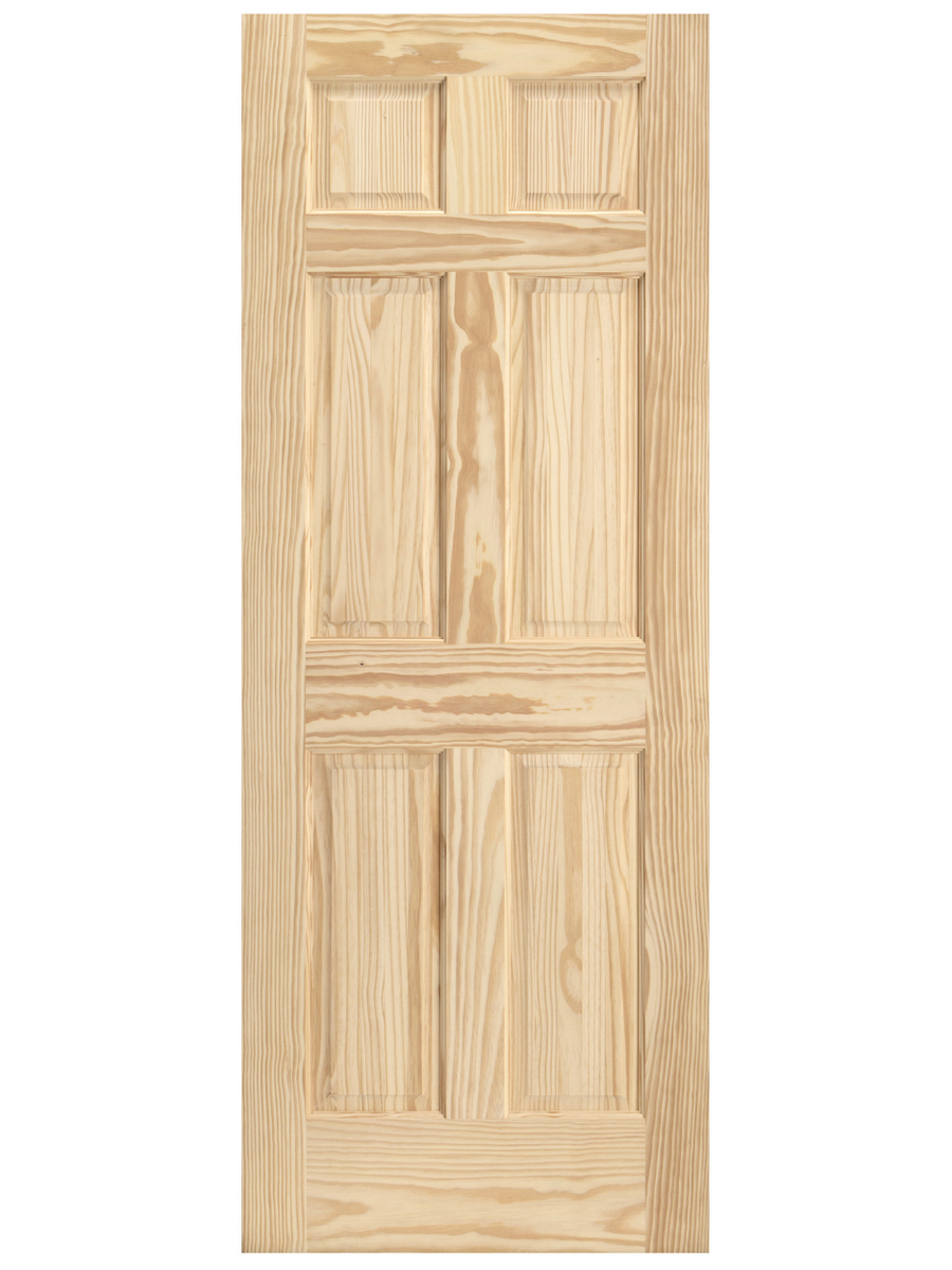 Raised Panel Interior Doors in Stock | Solid Wood