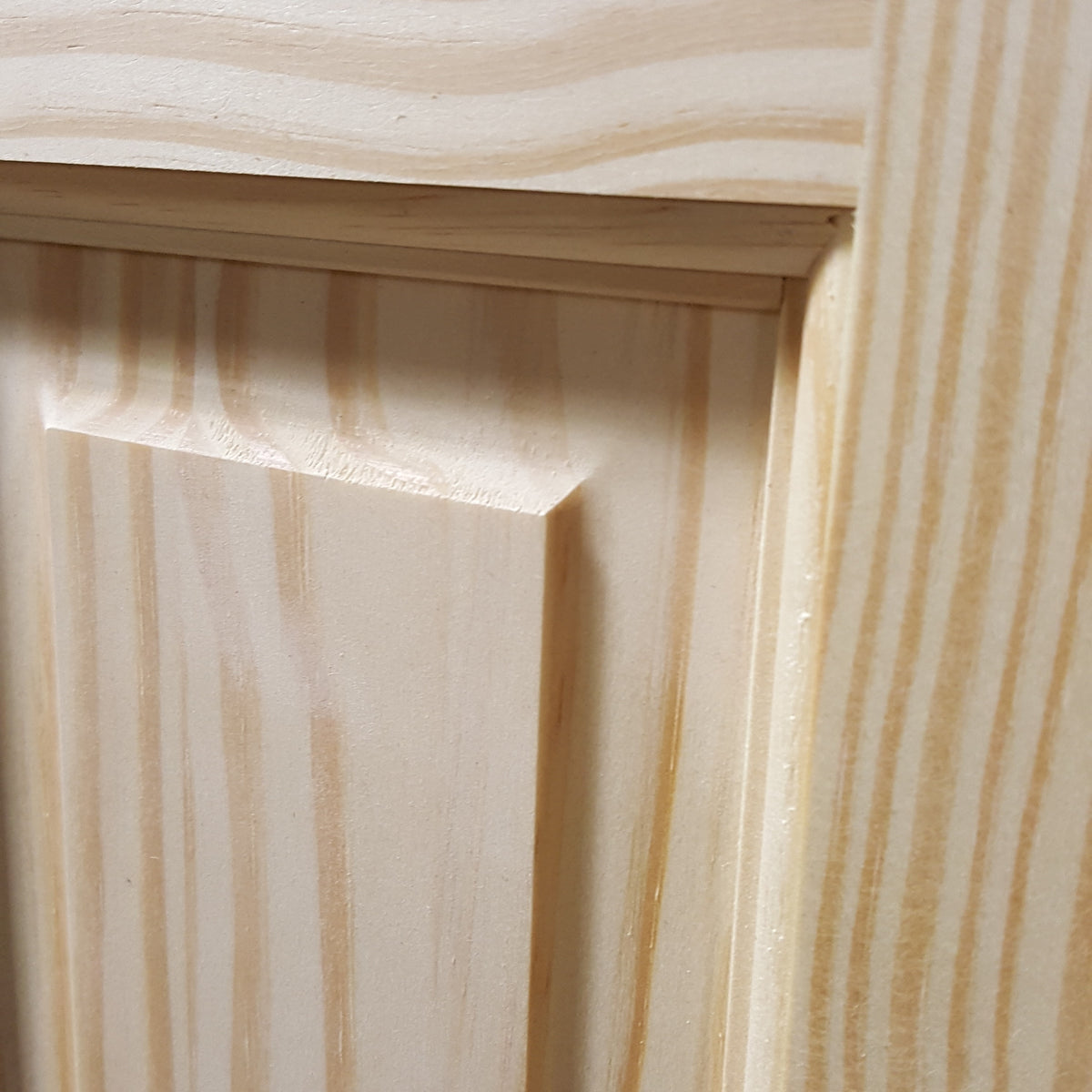 Raised Single Hip 6 Panel Pine Interior Door | Solid Core – Door to Door Co